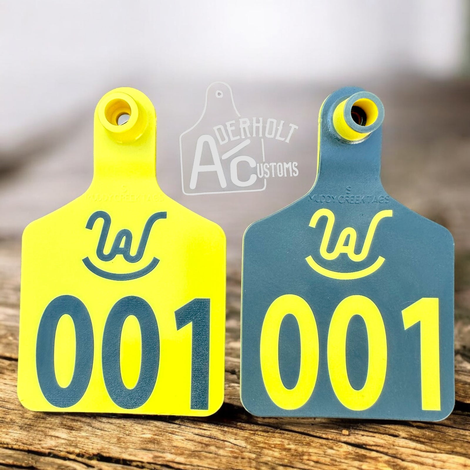 MCT Laser Engraved Cattle Ear Tags – Aderholt Customs - Custom Ear Tags ...